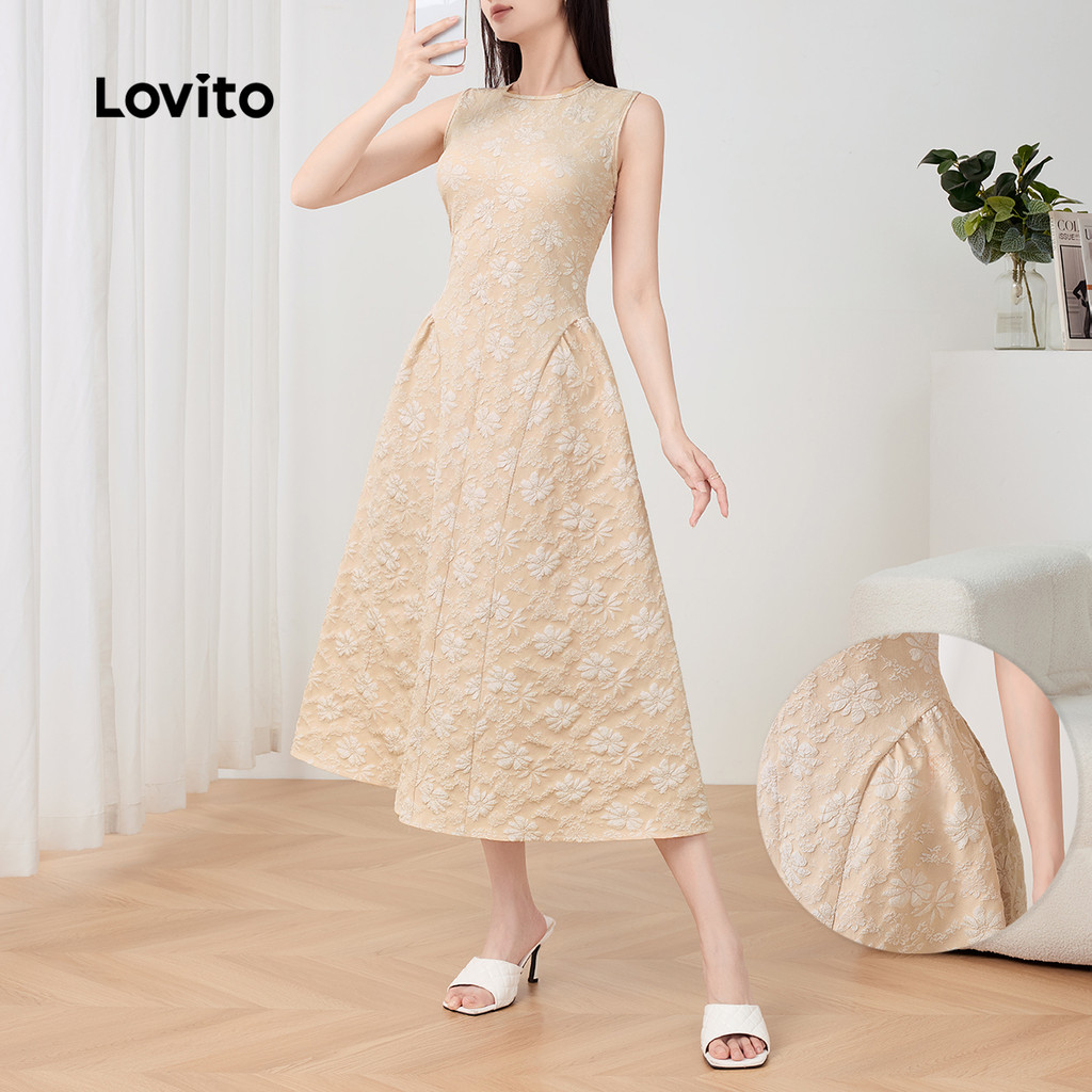 B129-apr25-b-2-bubble Jacquard Side Pleated Dress-DRB129P2D139 | Shopee ...
