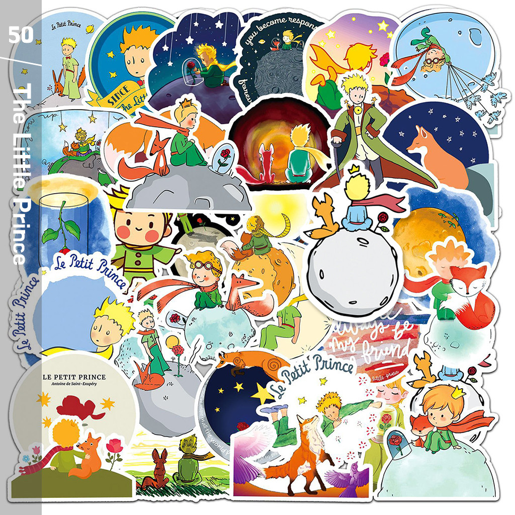 Y&P| The Little Prince Stickers Set Cartoon Graffiti Waterproof Decals ...
