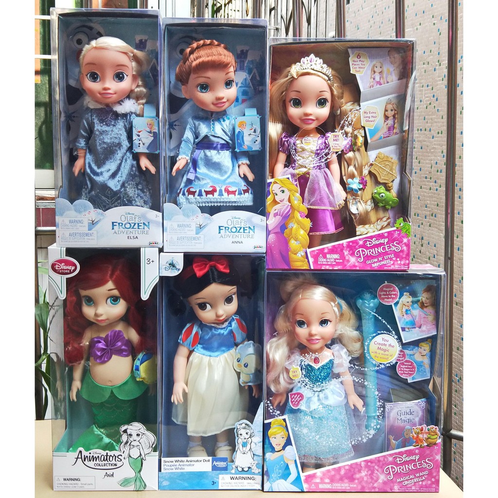 Salon Frozen Elsa Anna Elsa Snow White Mermaid Long Hair Le Pei Girl ...