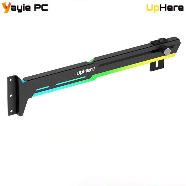 upHere G276CF Rainbow Gaming Gpu Bracket SATA and ARGB Sync | Shopee ...