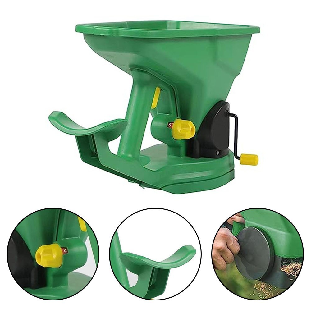 Horticultural Portable Spreader Hand-Operated Fertilizer Applicator Spreader | Shopee Malaysia