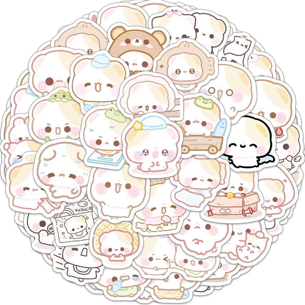80pcs Kaikai Cute Stickers Cartoon Sticker for Tablets Diaries Phones Cards Kids DIY Laptops ...