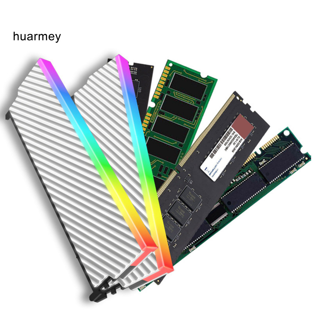 HUARMEY 5v 3pin Ram Radiator Aluminum Alloy Ram Heatsink Rgb Ram ...