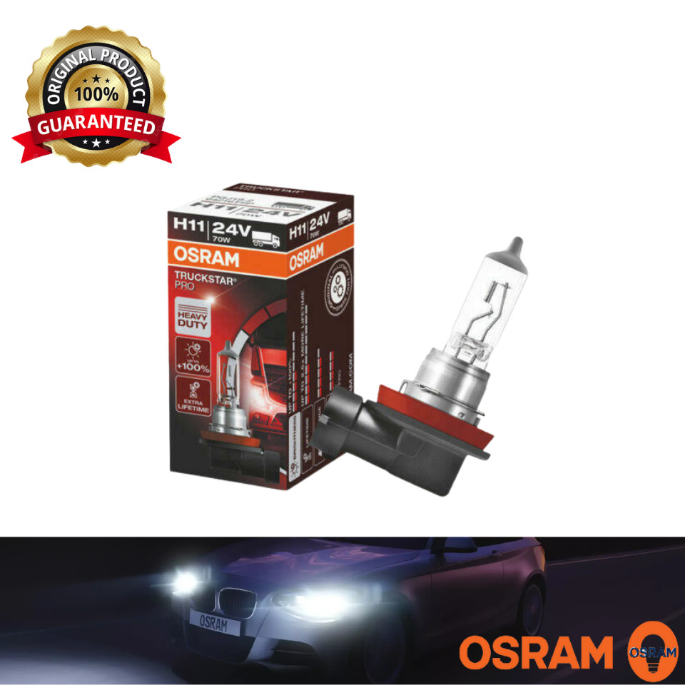 64216TSP OSR Osram H11 24V 70W PGJ19-2 Truckstar Pro (1PCS) | Shopee ...