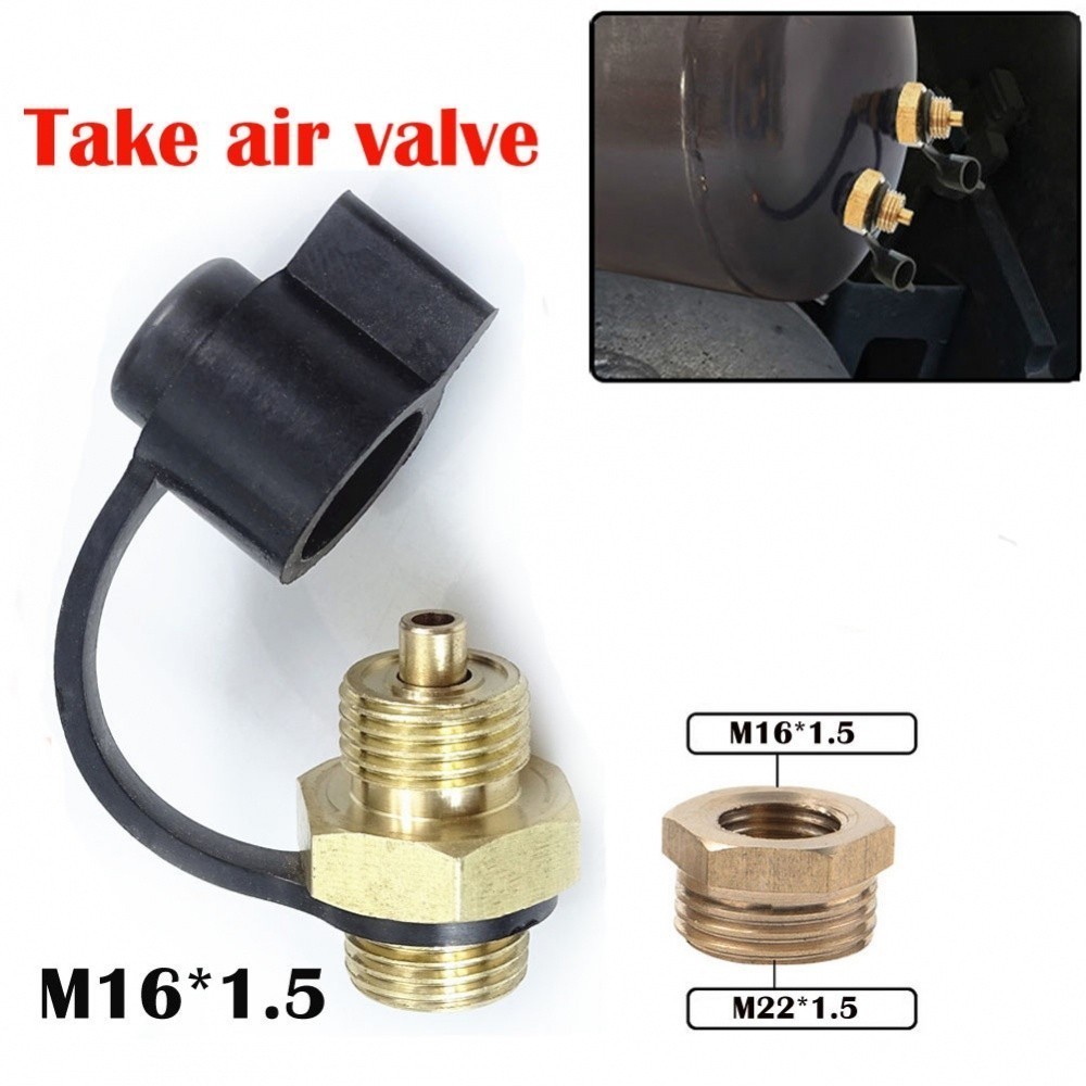 Take Air Valve Air Tank Connector For Air Intake Joint M16x1.5 Of Truck ...