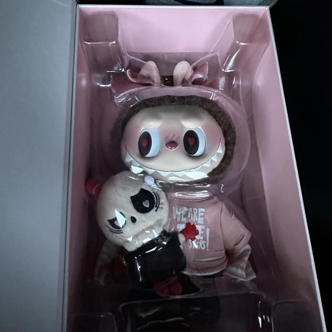 MERAH Labubu The Monster Catch me if You like me - Pink | Shopee Malaysia