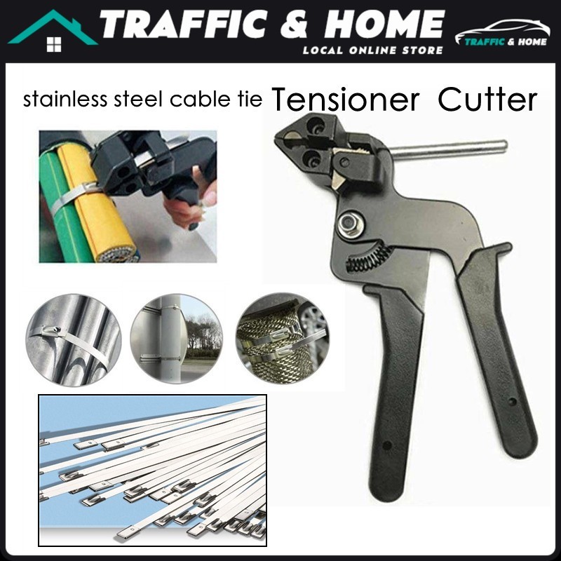 Cable Tie Pliers Stainless Steel Cable Tie Locking Fasten Hand Tool ...