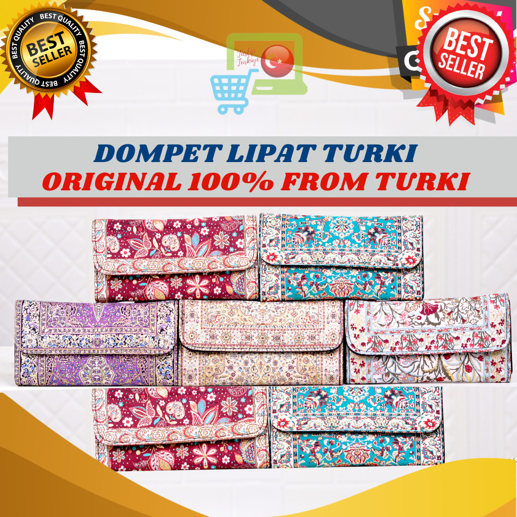Original TURKISH FOLDING WALLET MULTIFUNCTIONAL AND ELEGANT WALLET ...