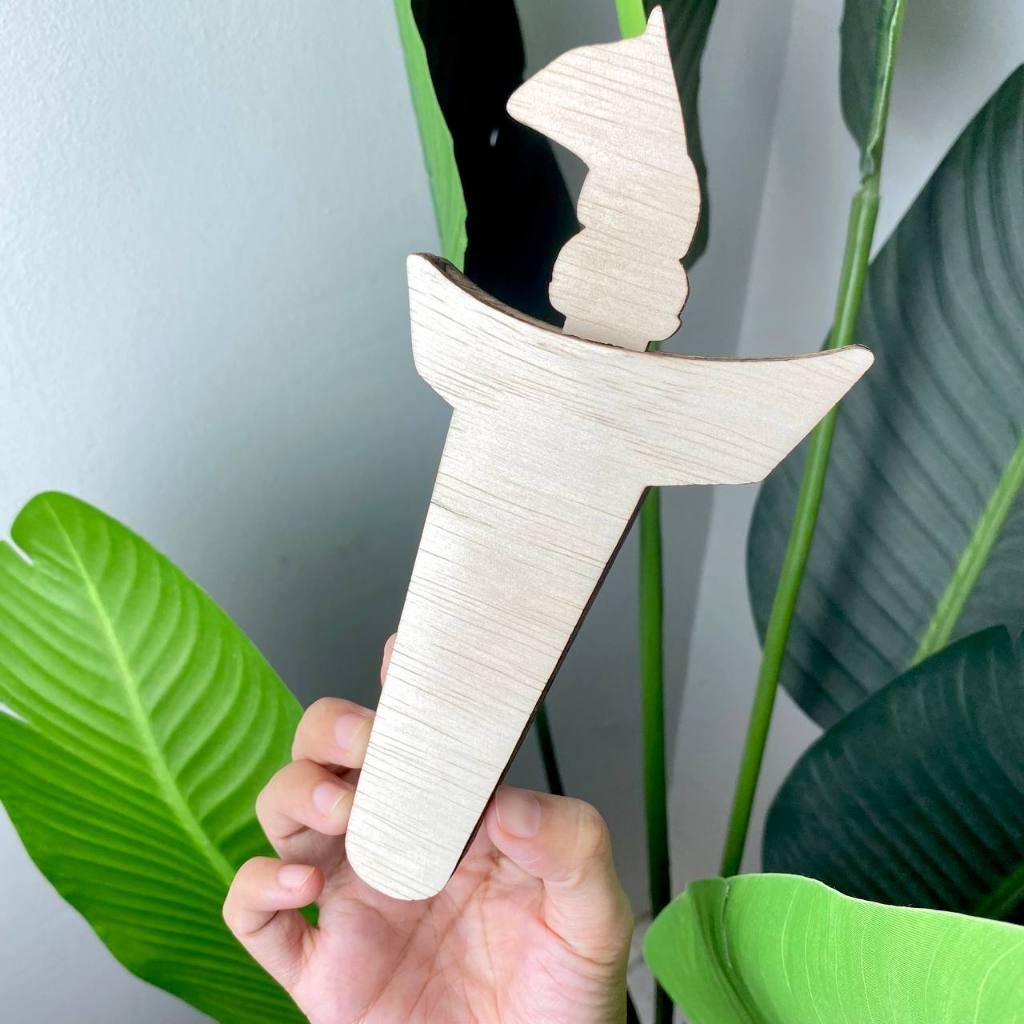 Prop Merdeka Replika Keris Kayu (Dengan Sarung/Tanpa Sarung) Pahlawan ...