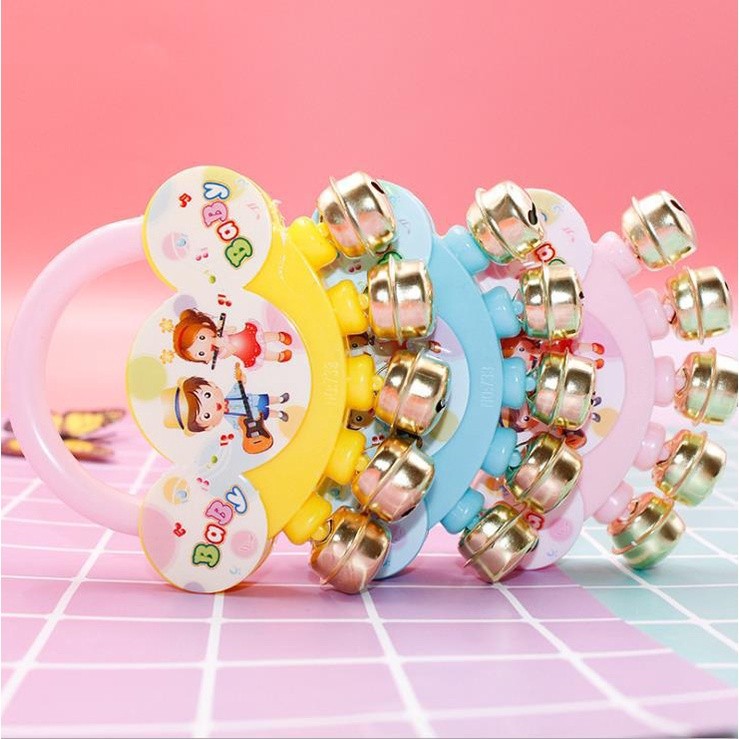 Cartoon baby rattle rattle metal bell bell Christmas tree cylindrical ...
