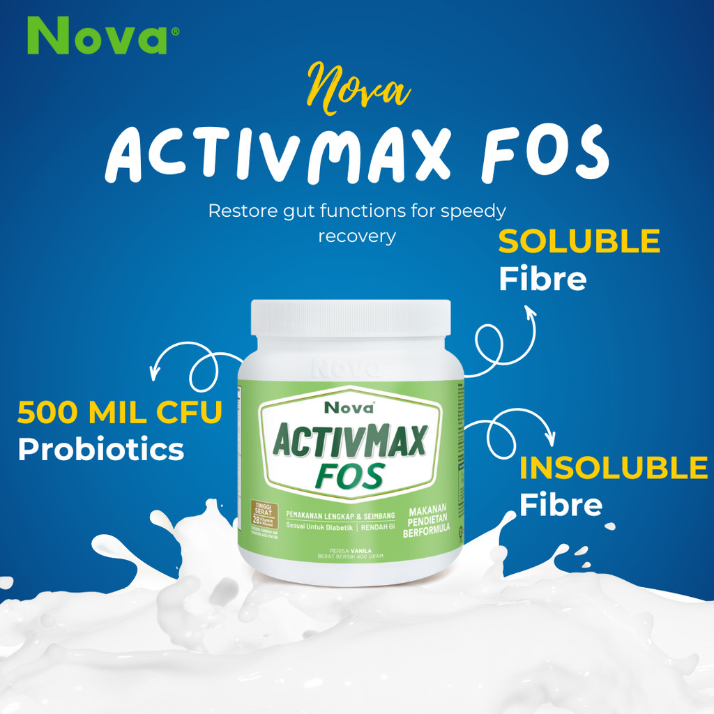 Nova Activmax FOS 400g (Similar to Nutren Fibre) | Shopee Malaysia