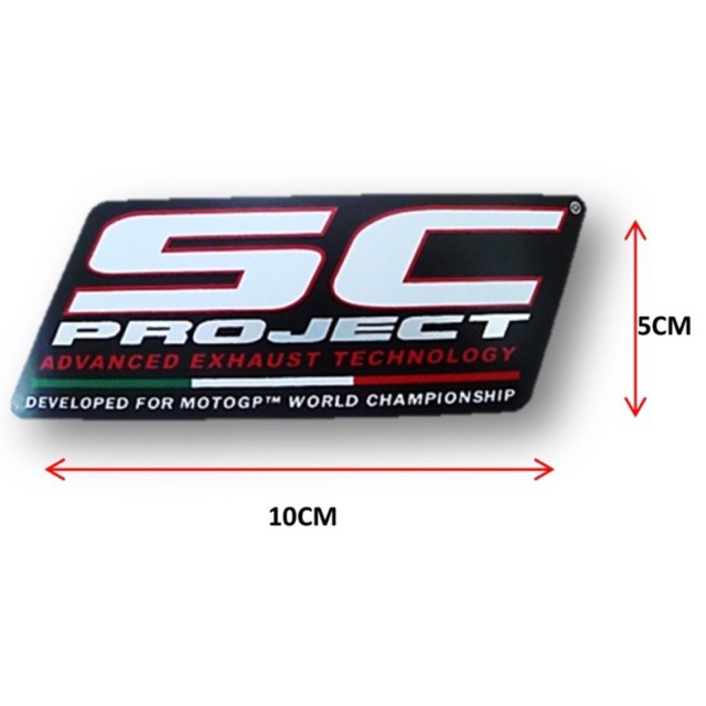 STICKER SC PROJECT EXHAUST STICKER SC | Shopee Malaysia