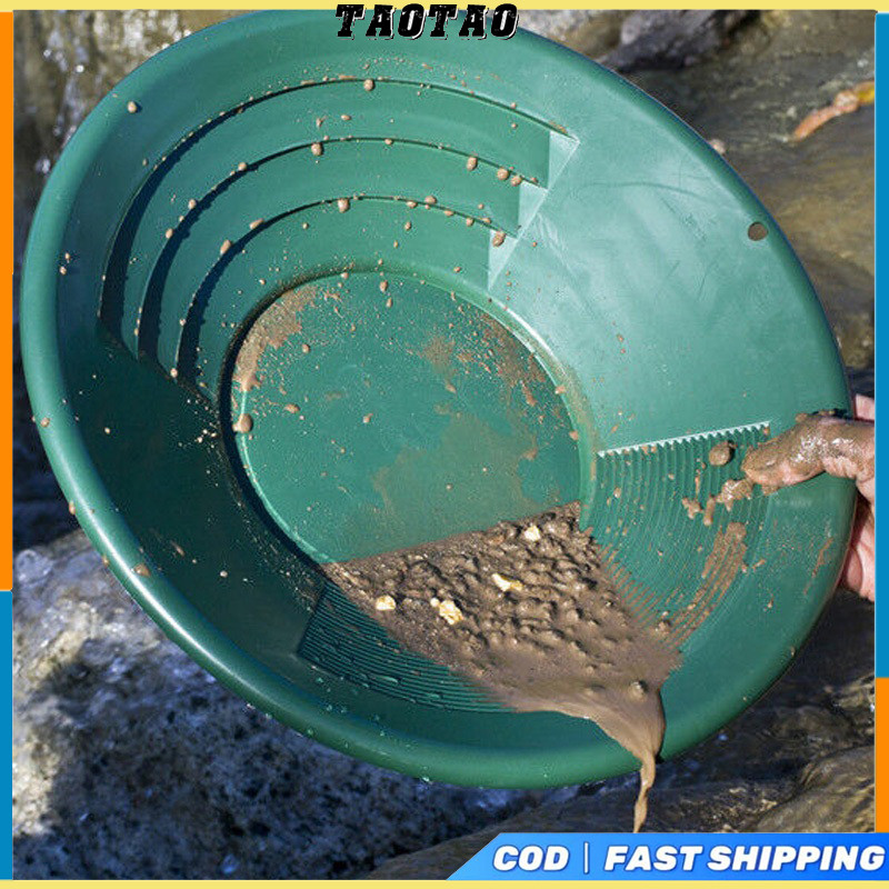 38cm Gold Panning Disc Gold Panning Tools Gold Panning Disc Mining Gold ...