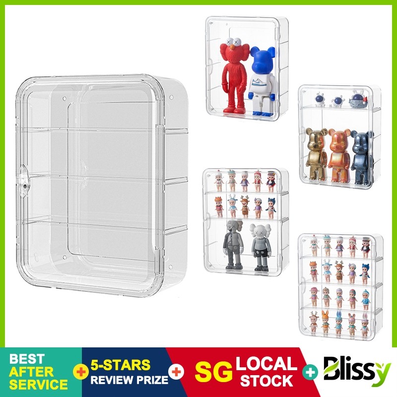 Popmart Display Box Wall Acrylic Figurine Display Case Wall Mounted ...