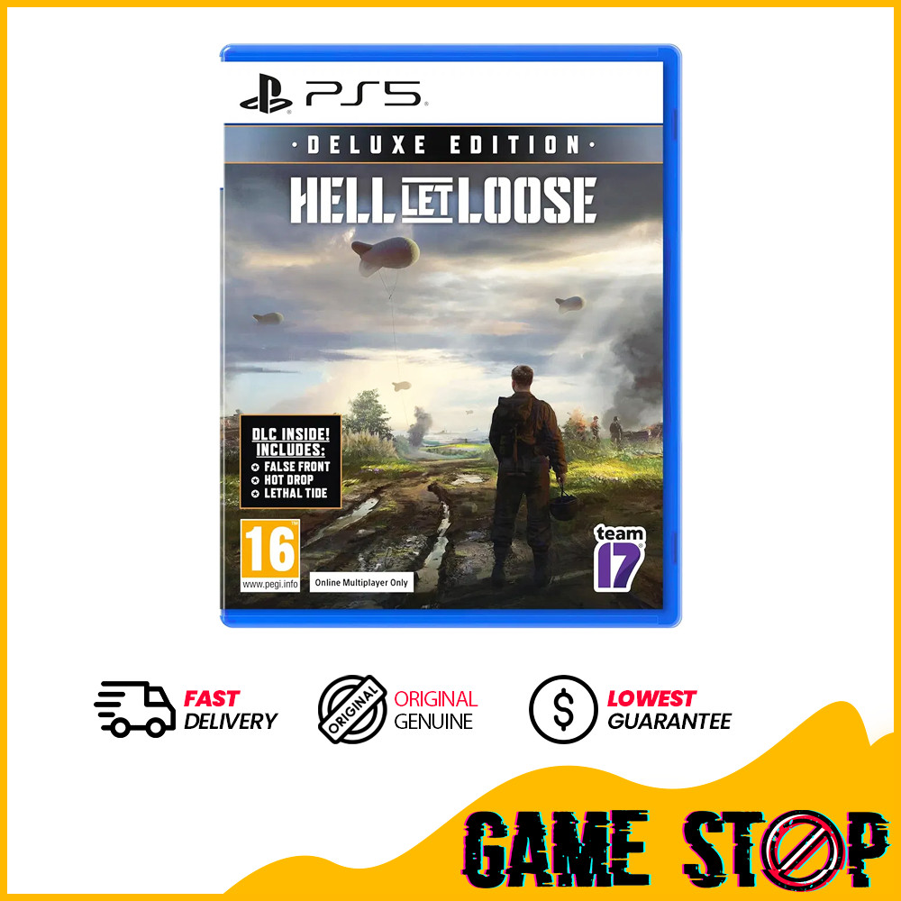 PS5 Hell Let Loose - Deluxe Edition Chi/Eng Version 人间地狱 豪华版 中英文版 ...