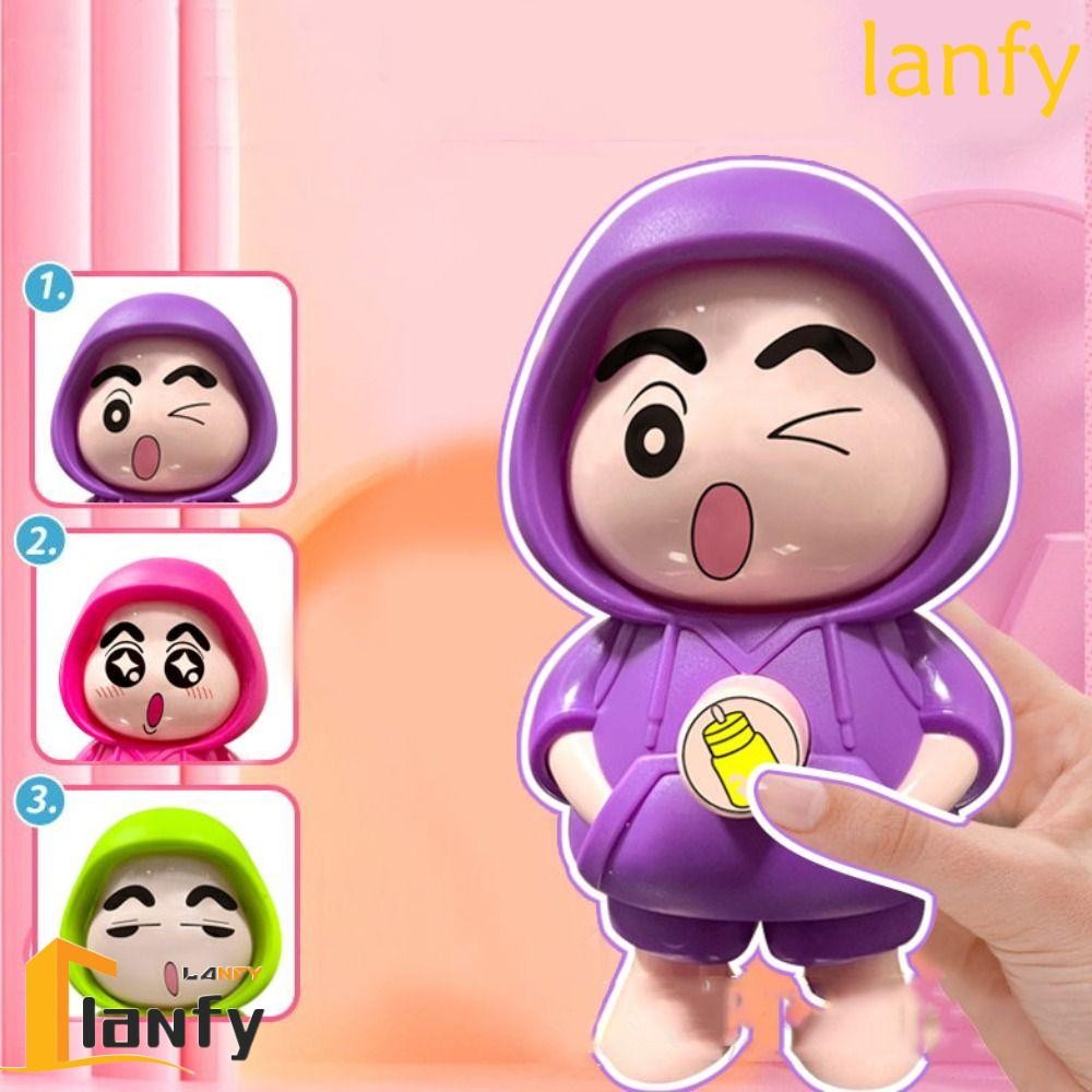 LANFY Shin-chan Face Makeup Toy, DIY Crafts Chinese Style Crayon Shin ...