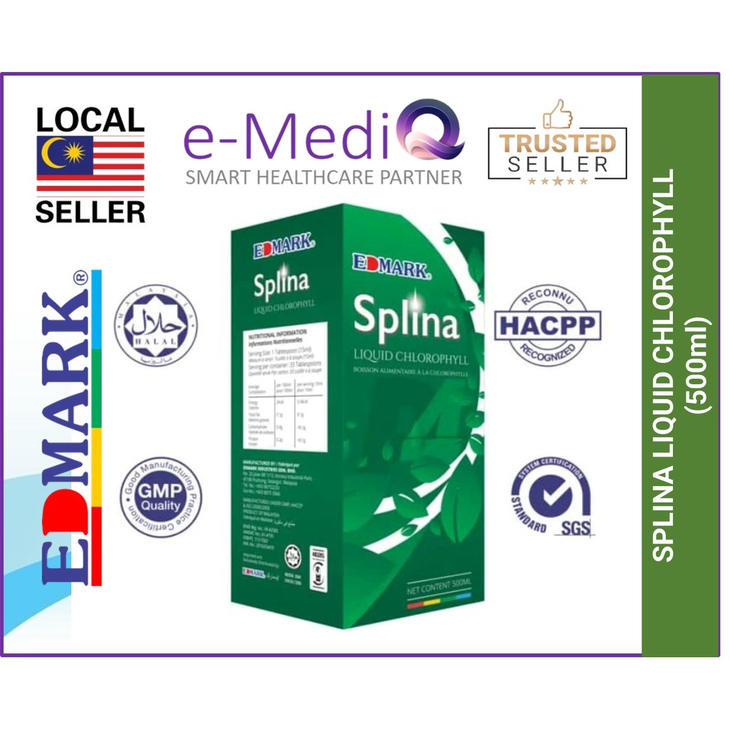 EDMARK SPLINA CHLOROPHYLL (500ML) | Shopee Malaysia