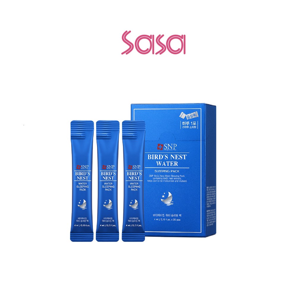 SNP : Bird's Nest Water Sleeping Pack (4MLX20) | Shopee Malaysia