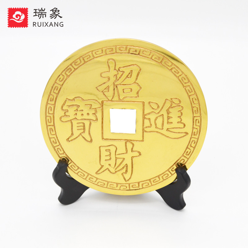 Ruixiang Syiling Tembaga Besar 6-Inci Kekayaan Syiling Purba Syiling ...