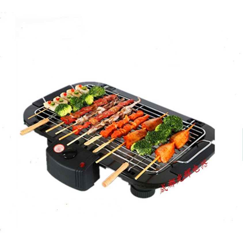 Kaka Bear SS-B1 Rumah Grill Elektrik Rak BBQ Grill Elektrik Kuali Mesin ...