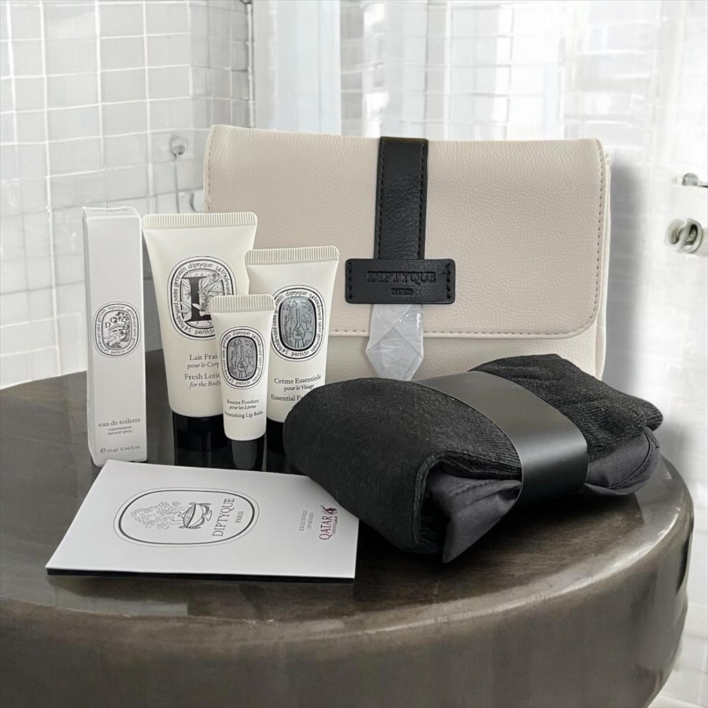 Diptyque Qatar Do Son Pouch White Set C (Box Pouch) | Shopee Malaysia