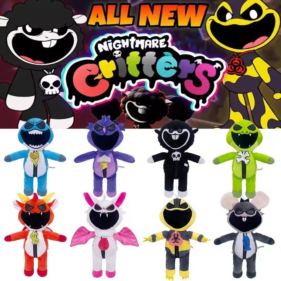 Nightmare Critters Plush Toy Poppy Playtime Chapter 4 Plush Stuffed ...