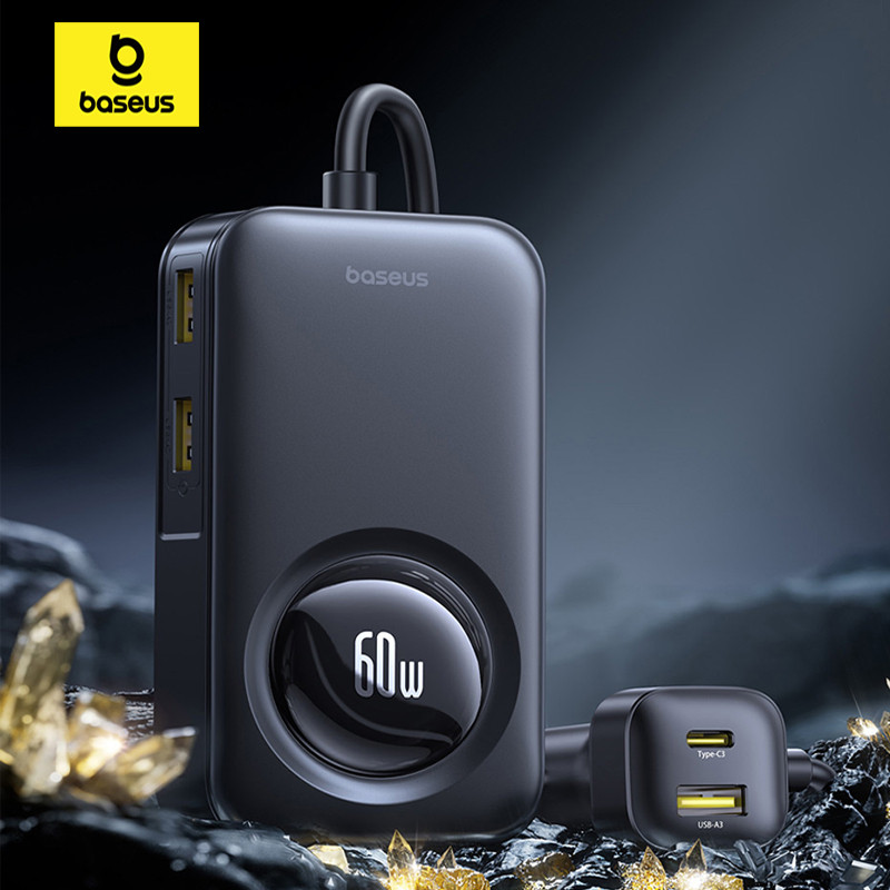 Baseus PrimeTrip VW1 105W 3C+3A Car Charger (with 60W Type-C ...