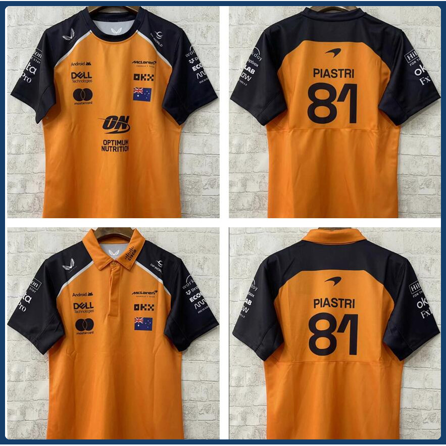 McLaren No. 81 2025 Team Lando Norris Driver Set Up T-Shirt - Autumn 1: ...
