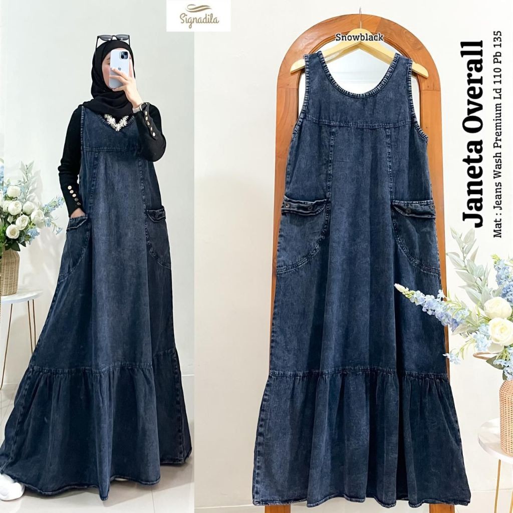 Janeta Overalls By Signadilaalya store | Shopee Malaysia