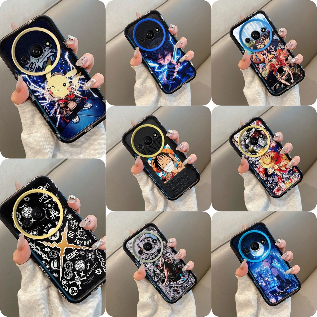Casing Redmi A3 Pirate King Luffy, Solon and other anime cartoon phone ...