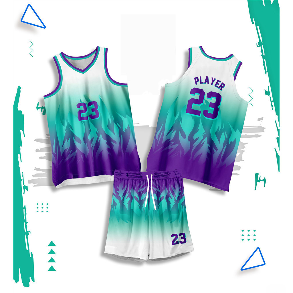 American Basketball Wear Custom Suit Male Summer Student Sports ...