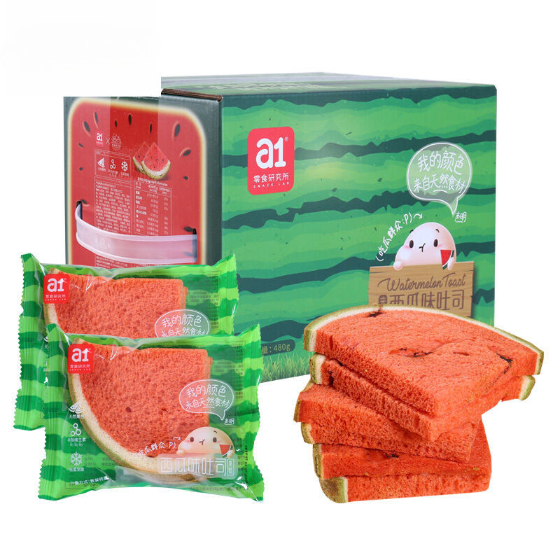 (Extremely fast delivery) Watermelon Toast Bread Cantaloupe Pitaya ...