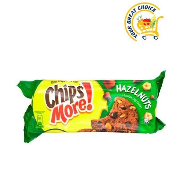 Chips More Hazelnuts Chocolate Chip Cookies 135g | Shopee Malaysia