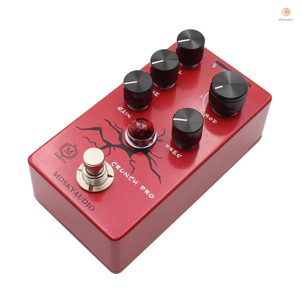 MOSKYAUDIO Guitar Distortion Pedal Electric Guitar Effects Pedal Vol ...