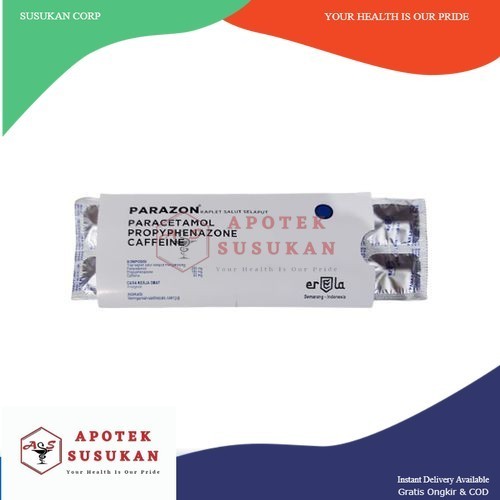 Parazon Strip 10 Caplets | Shopee Malaysia