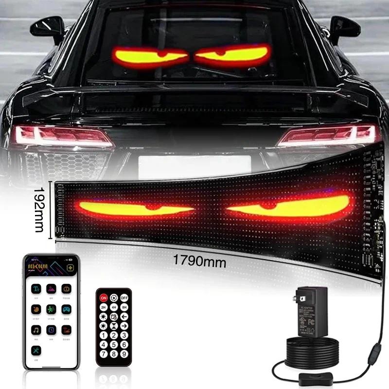 Large Size LED Matrix Pixel Panel USB 5V Flexible RGB Pattern Graffiti ...