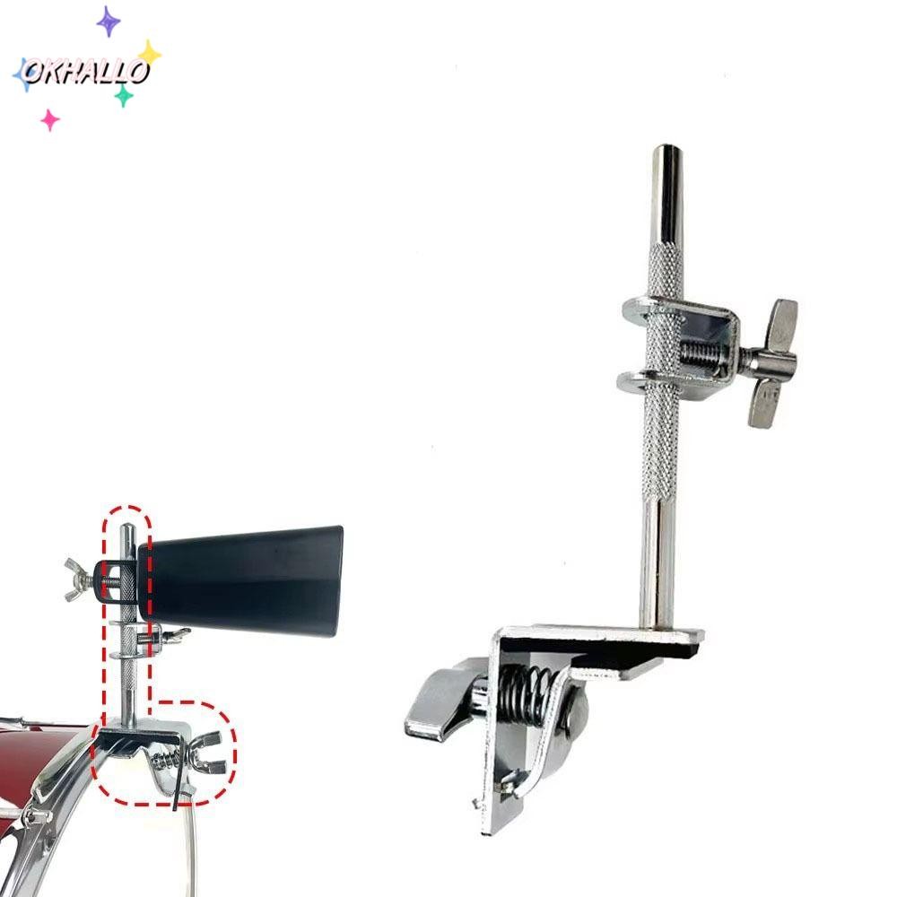 OKHALLO Drum Cowbell Clamp, Bass Jazz Drum Parts Musical Instrument ...