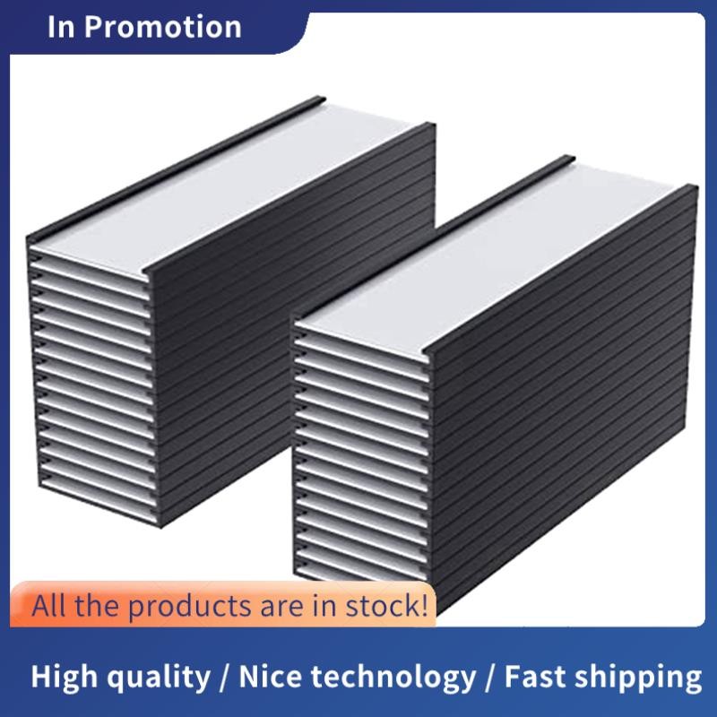 30 Pack C Channel Magnetic Label Holders Black Label Holder 1 X 3 in ...