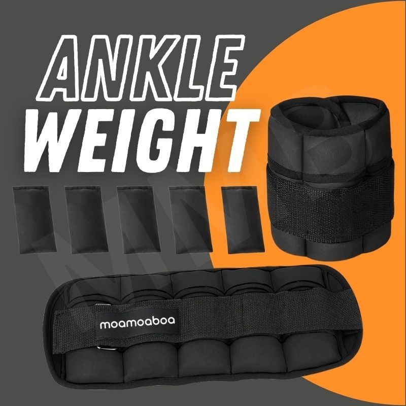 Adjustable Ankle Weights for Women and Men, 0.5 -2.5kg Modularized Leg ...