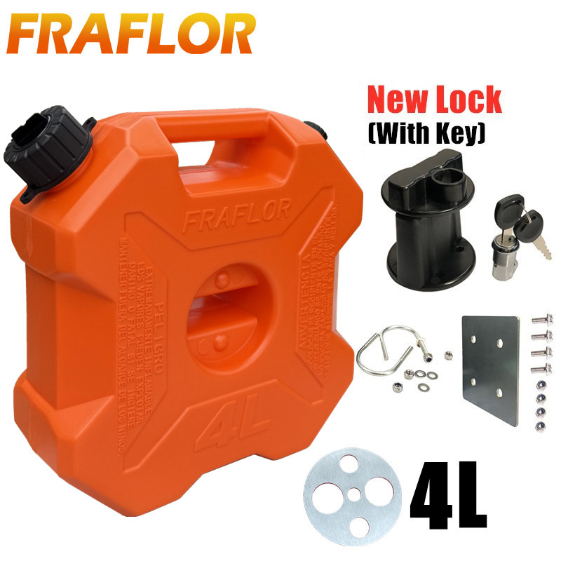 4L Fuel Tank Water Can Bucket Plastic Petrol Cans Car Jerry Can ...