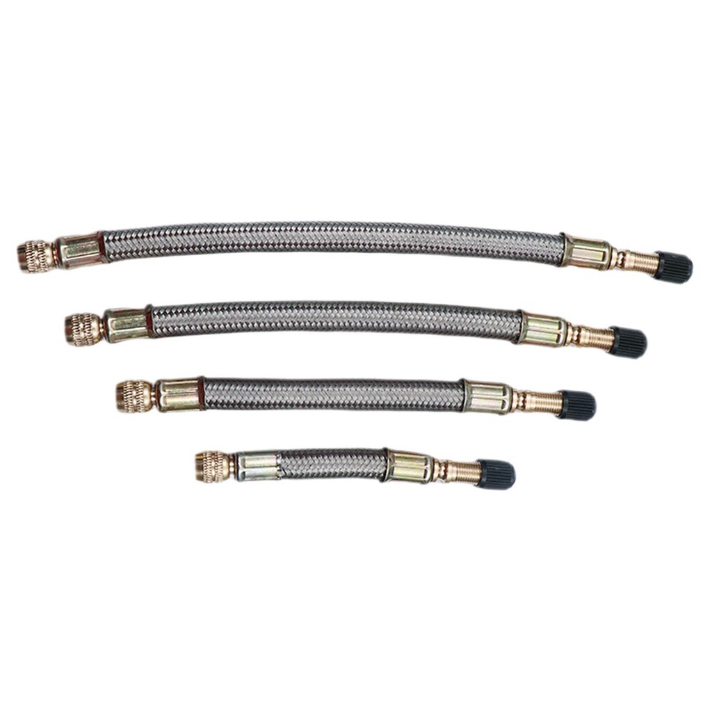 Braided Flexible Hose Tire Car Wheels Tyre Valve Stems Extensions Tube ...