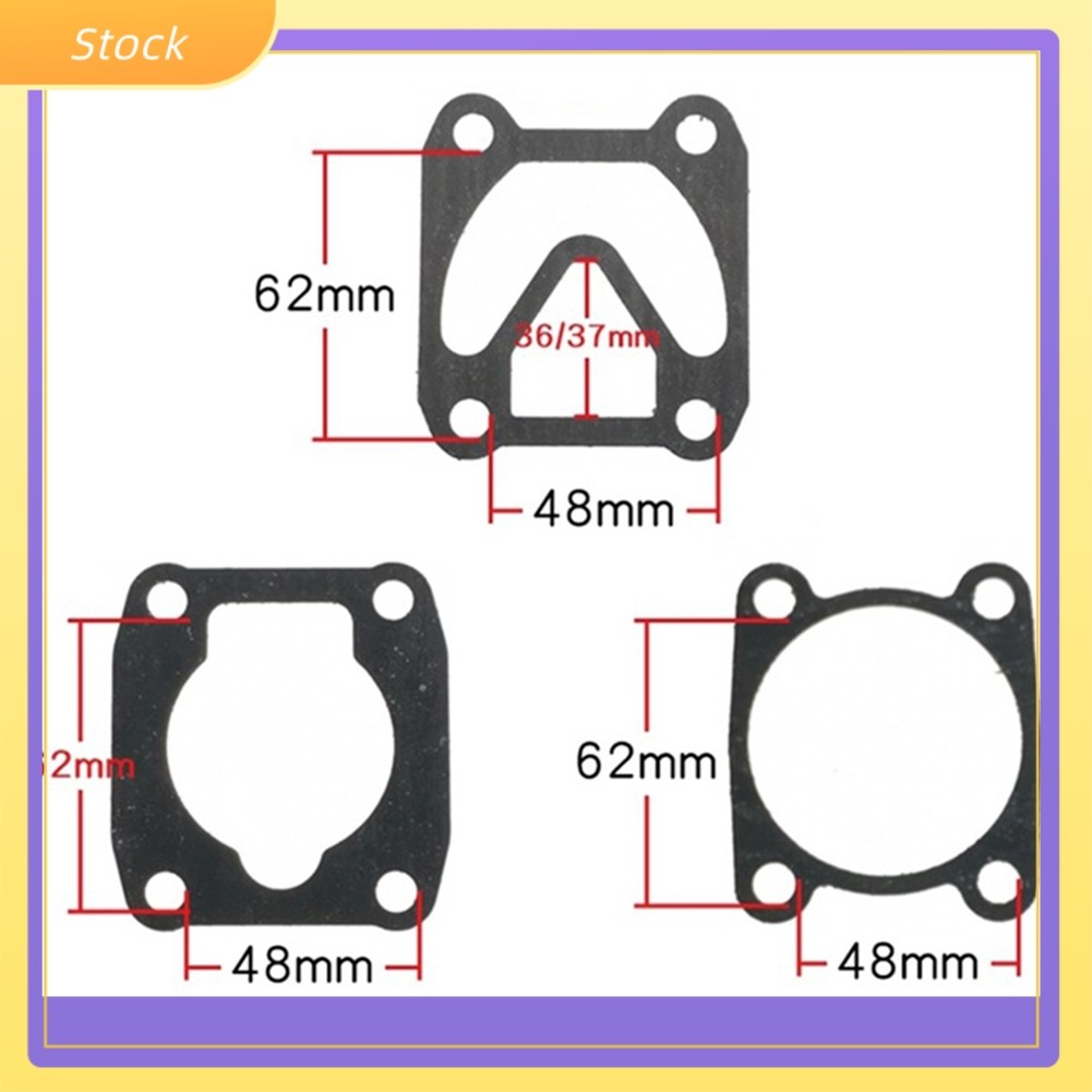 [ELECT] 2Set 3 in 1 Air Compressor Cylinder Head Base Valve Plate ...