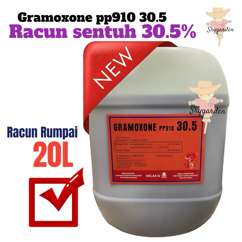 20L Racun sentuh30.5% Rumput Lalang Rumpai Sama KENPAT ANSAR TEPAT ...