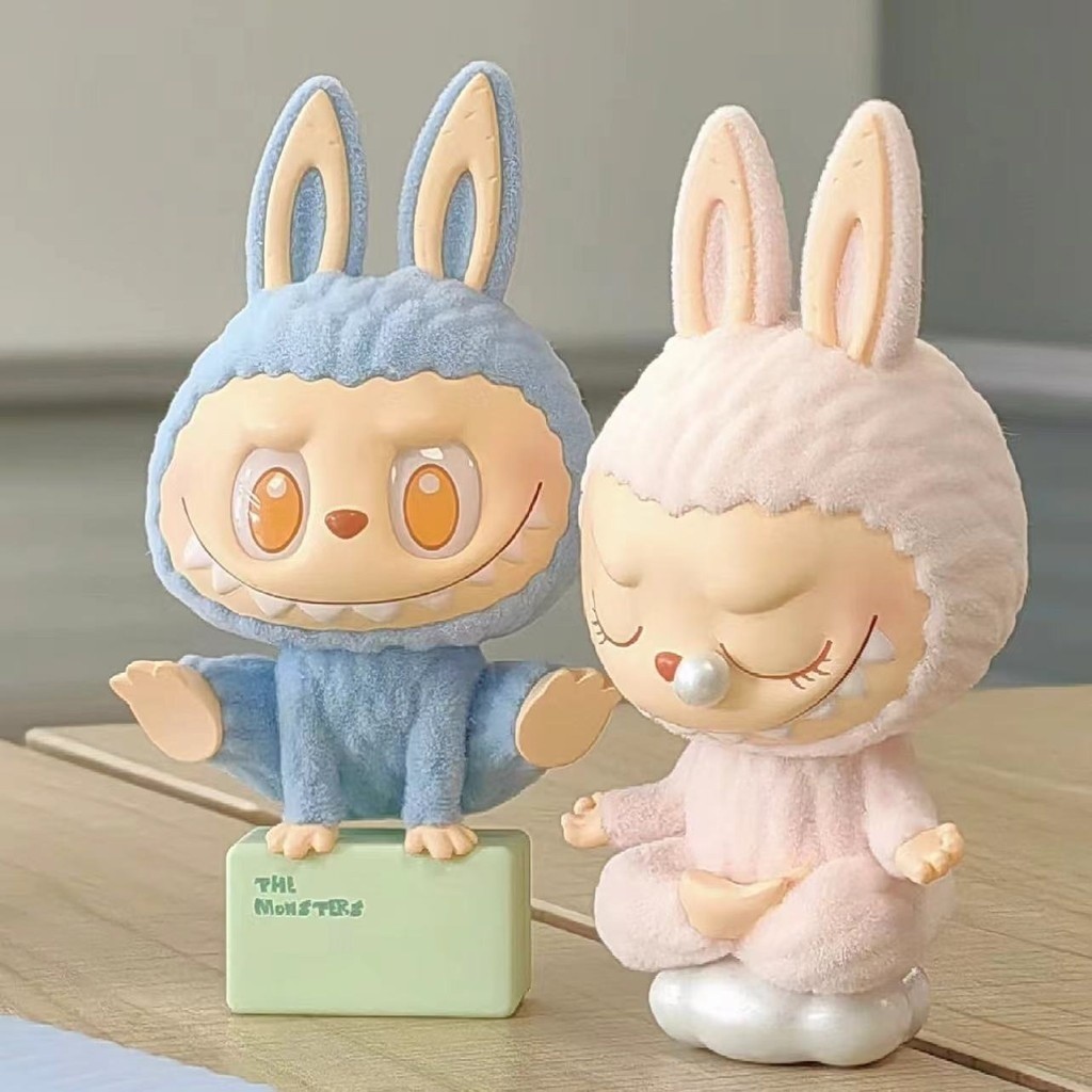 Popmart POPMART THE MONSTERS LABUBU Lazy Yoga Series Cute Figure ...