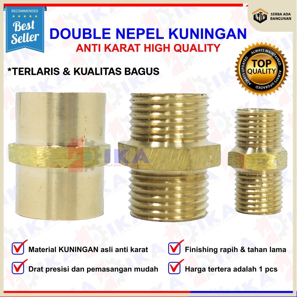 DOUBLE NAPLE NEPEL / OUTER DRAFT NIPEL 1/2 & 1/4 INCH MULTIPURPOSE ...