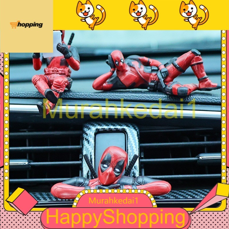 MK1 Anime Movie Deadpool Action Figure Sitting Posture Model X-Men ...