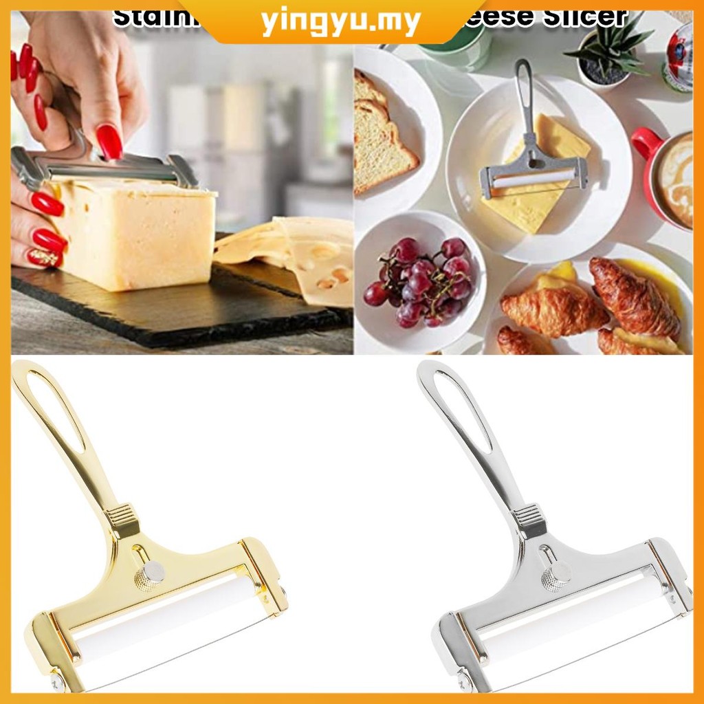 Wire Cheese Slicer Stainless Steel Thickness Adjustable Wire Cheese ...