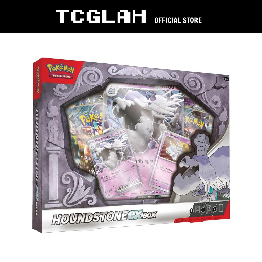 Pokémon Houndstone Ex Box - Trading Card Games | Shopee Malaysia