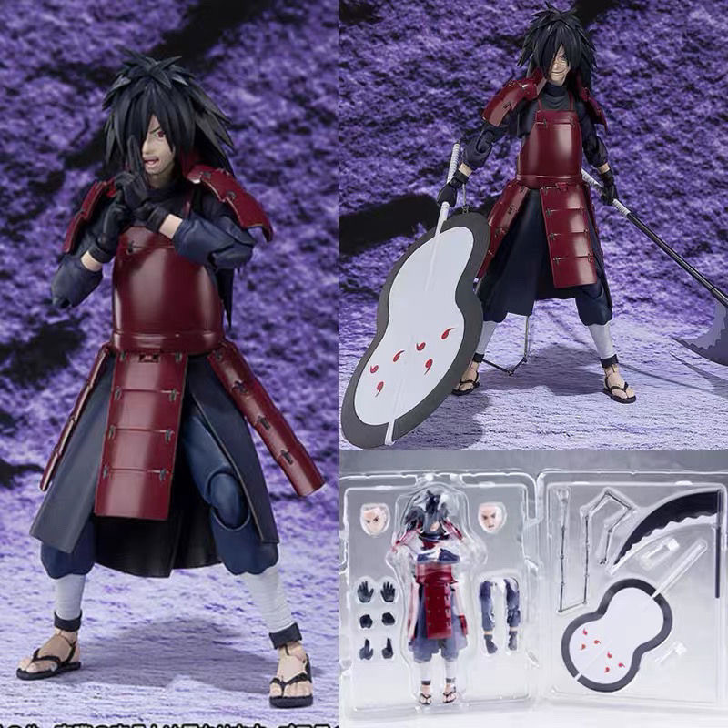 Naru Anime Toys Shippuden Uchiha Spotted Joint Action Figure Figure ...