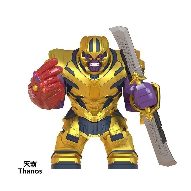 Compatible Lego Minifigure Infinite War Building Blocks Thanos Iron Man ...